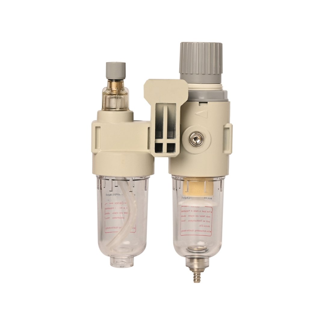 HYCO BSP Pneumatic FRL Unit (Air Filter + Regulator + Lubricator) with ...