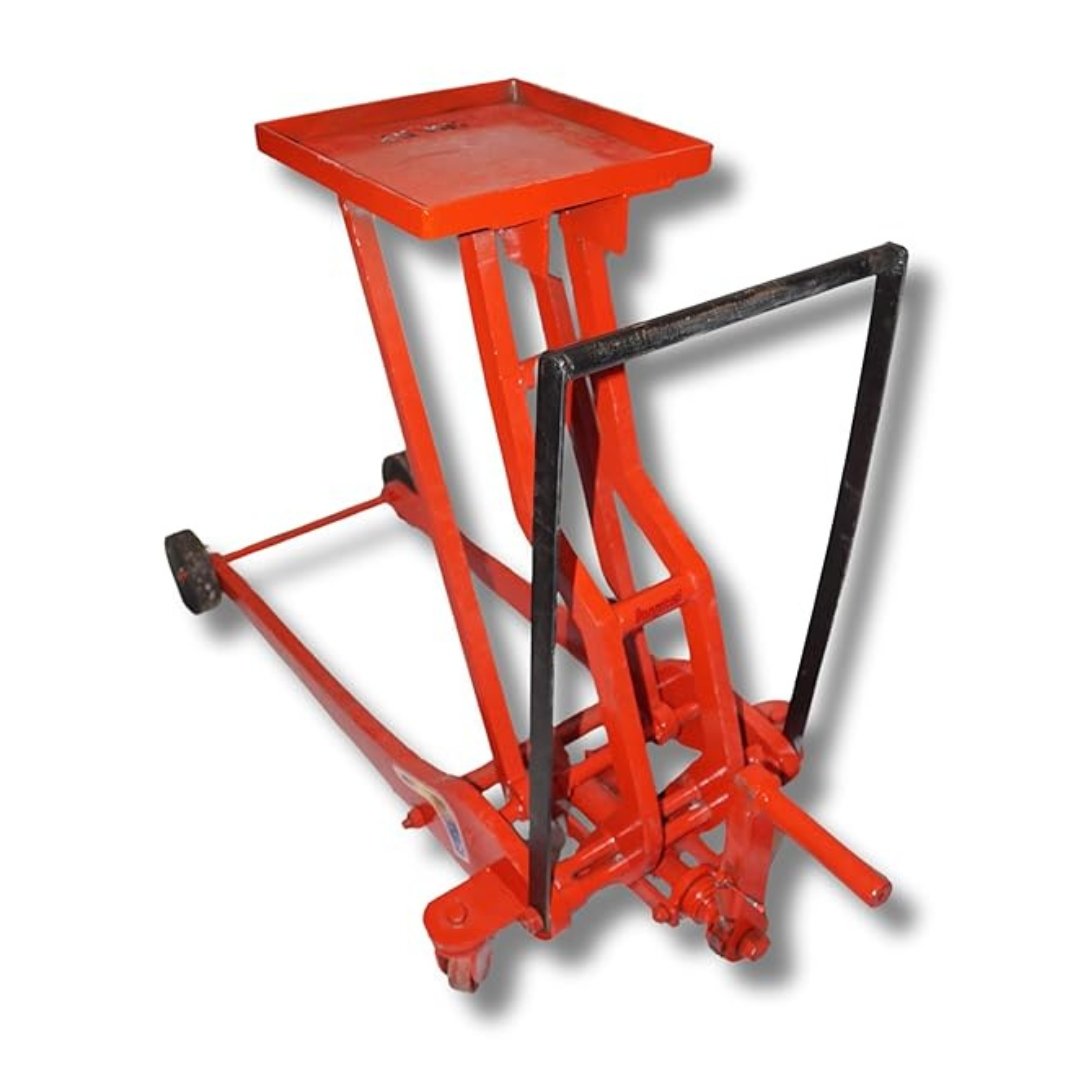 HYCO Heavy Duty Mechanical Gear Box Trolley Jack (Plate 25MM Long Body ...