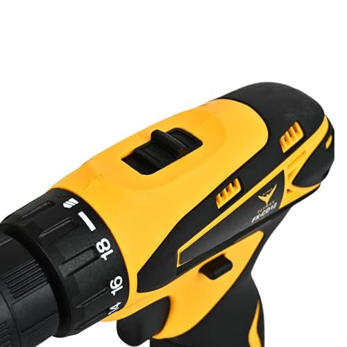 HYCO LABEL FLYMAX CD-900 Cordless Drill Machine, 12V, 1500 RPM, 2-Speed ...