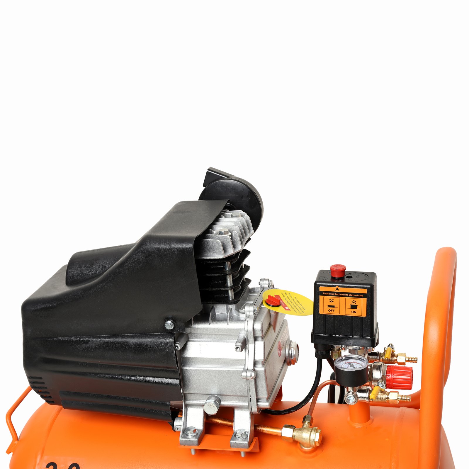 HYCO Lubricaed Direct Driven Air Compressor Corded Electric 3HP 50L ...